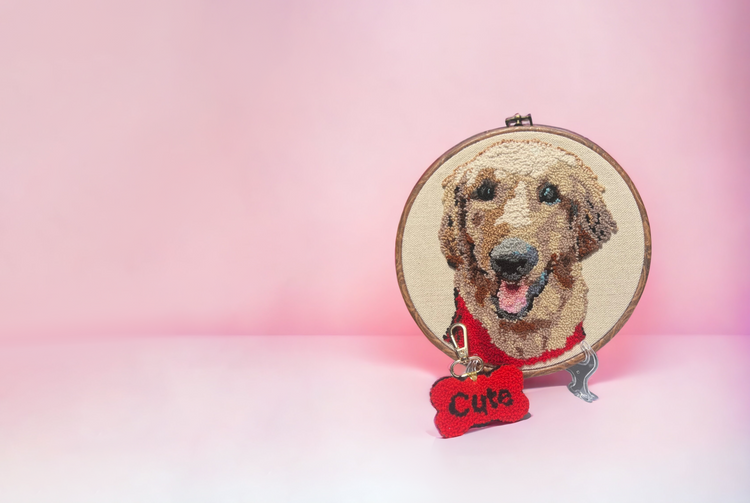 pretty basic craft studio for handmade tufting by punch needle decor ...