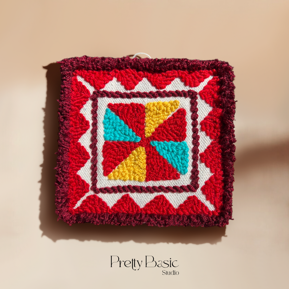 pretty basic craft studio for handmade tufting by punch needle decor ...