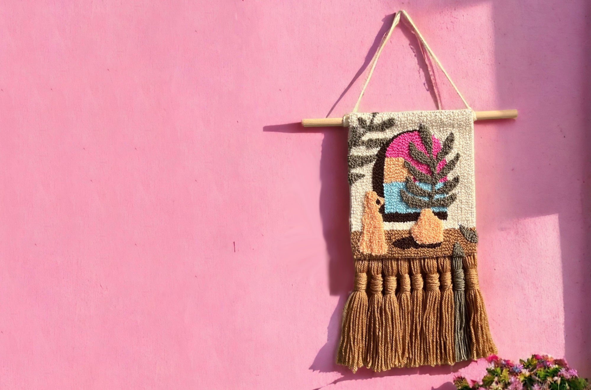 pretty basic craft studio for handmade tufting by punch needle decor ...